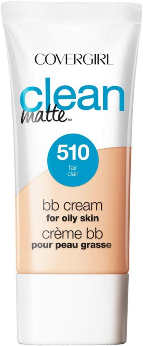 4 Pack - CoverGirl Clean Matte BB Cream For Oily Skin, Fair 510 1 oz ...
