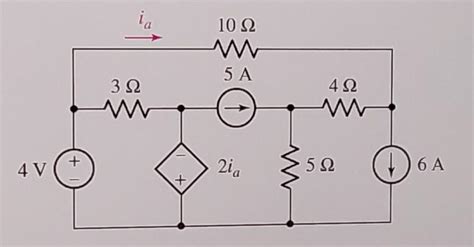 Solved Determine The Power Absorbed By The 10ohm Resistor In