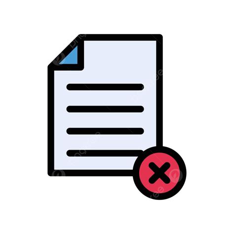 Remove Wrong Document Orange Vector Wrong Document Orange Png And