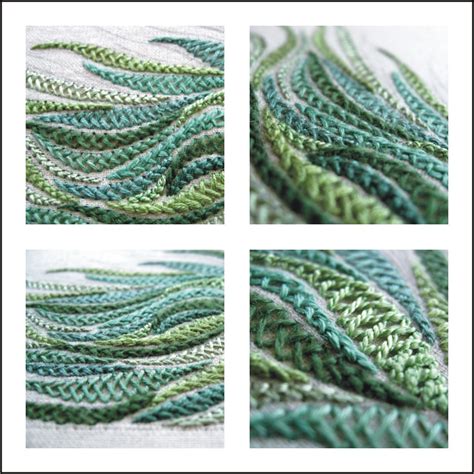 Tracy A Franklin Specialist Embroiderer More Herringbone Stitch