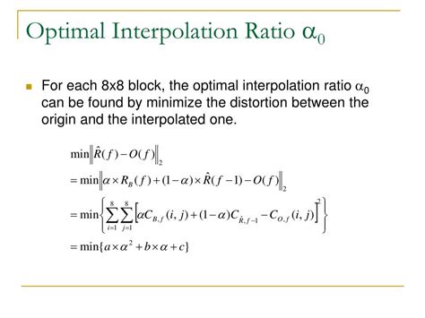 Ppt Error Concealment For Fine Granularity Scalable Video