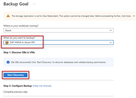 Sap On Azure Backup Sap Hana Databases With Hsr E Sap Community