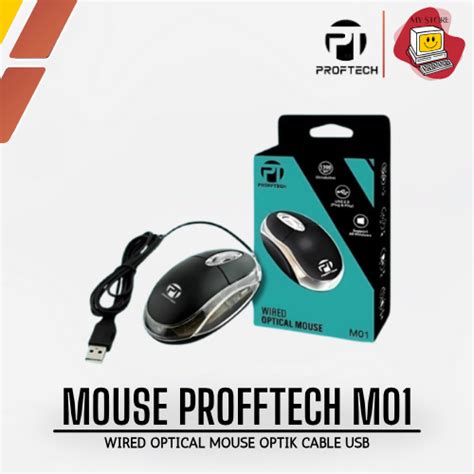Jual Mouse Usb Optical Kabel Profftech M01 Shopee Indonesia