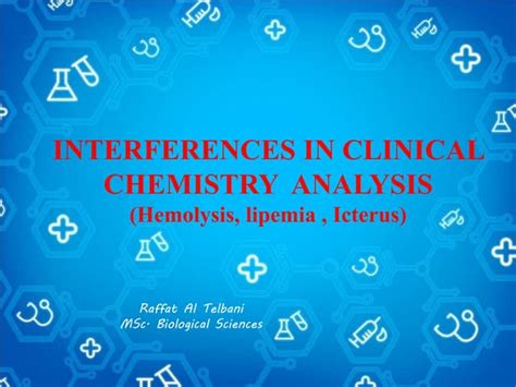 Interferences In Clinical Chemistry Analysis Pptx