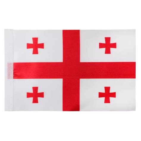 Bayraq 1522 Gürcüstan 2 Tərəfli Ofisait