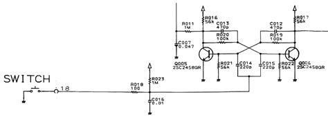 Transistor Toggle Switch Circuit Diagram