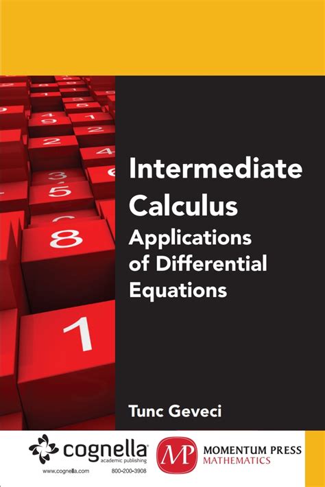 Intermediate Calculus Applications Of Differential Equations