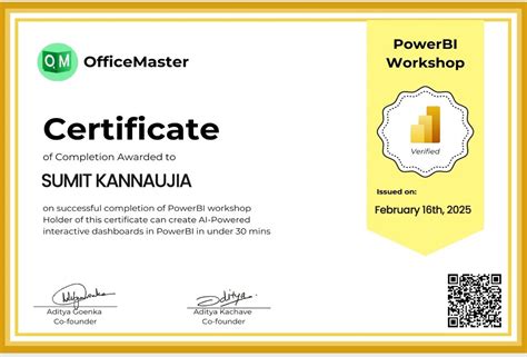 Powerbi Datavisualization Certification Continuouslearning Professionaldevelopment Sumit