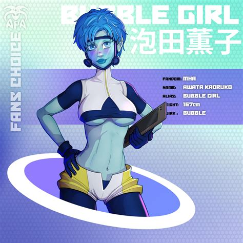 Bubble Girl Mha Fan Art Ranimesketch