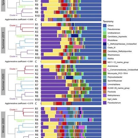 Phylum Level Composition Of The Microbial Communities In The Inflow