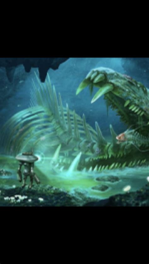 Pin By Wyrd Chaos On Pause And Save Subnautica Giant Skeleton