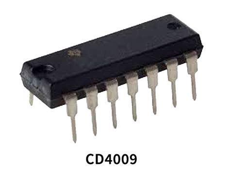 Cd4009 Hex Buffer Logic Design Converter Buffer
