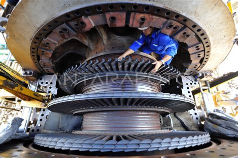 Gas Untuk Pembangkit Listrik Antara Foto