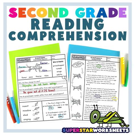 Reading Comprehension Worksheets Superstar Worksheets