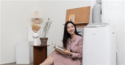 Lg 실외기 필요없는 이동식 에어컨 출시