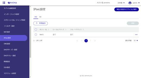 Configure IPsec Settings Amnimo Manual Library