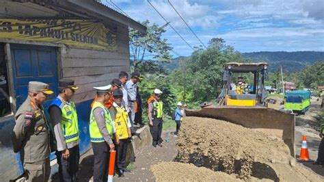 Jaga Fungsional Jalan Dir Lantas Polda Sumut Turun Ke Batu Jomba
