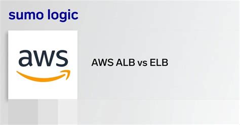 Aws Alb Vs Elb Which Load Balancer Is Right For You Sumo Logic
