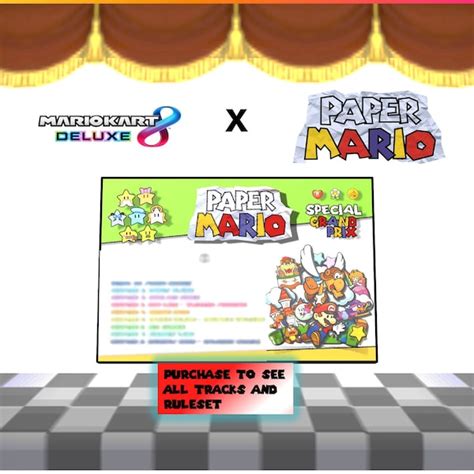 Mario Kart Grand Prix Etsy