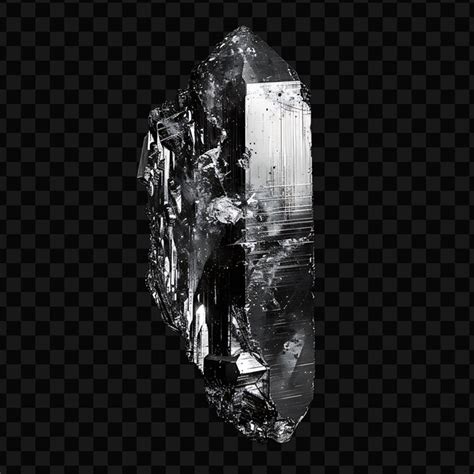 Premium Psd Hematite Crystal With Tabular Shape In Silver To Black