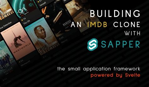 How To Build An Imdb Clone Using Sapper Rwebtips
