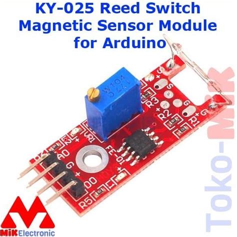 Jual Ky Ky Reed Switch Magnetic Sensor Module For Arduino Avr