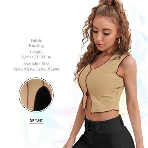 Sleeveless Girls T Shirt Daily Wear At ₹ 199piece In Thane Id