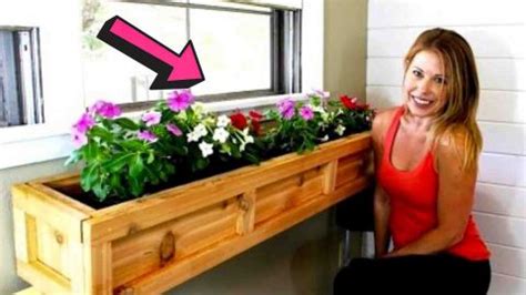 Easy Window Planter Box Tutorial DIY Joy