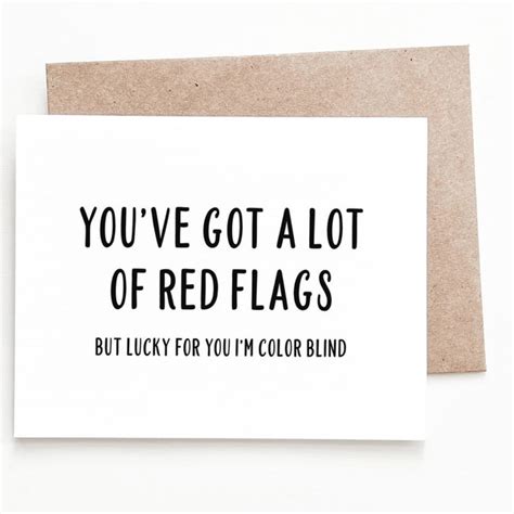 Funny Red Flags Etsy