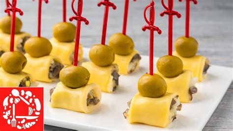 Праздничная Закуска на шпажках Оригинально Вкусно и Просто Youtube