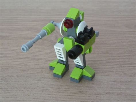 Lego Moc Lego How To Build A Mini Robot Mech 6 Instructions Tutorial