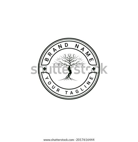 Tree Logo Without Leaves Inspired By Stock Vector Royalty Free 2017616444 Shutterstock
