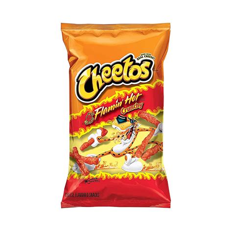 Cheetos Flamin Hot Crunchy 226g 8oz American Food Mart