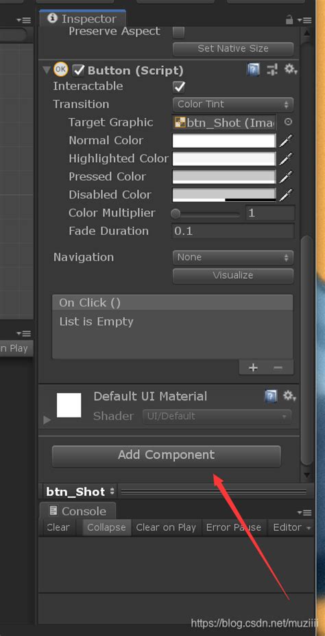 Unity按钮点击事件 Csdn博客