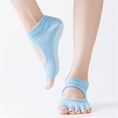 Non Slip Toeless Yogadance Socks • The Fab Yogi™