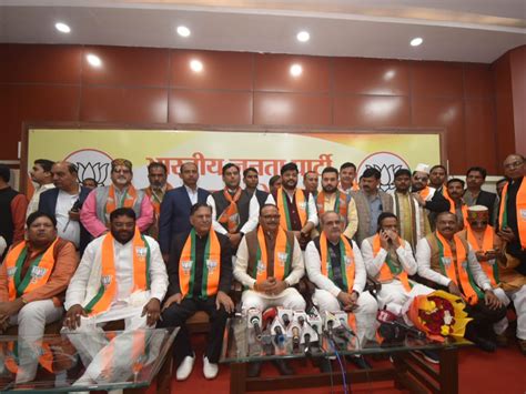 Joining Bjp Starts Before Lok Sabha Elections लोकसभा चुनाव से पहले