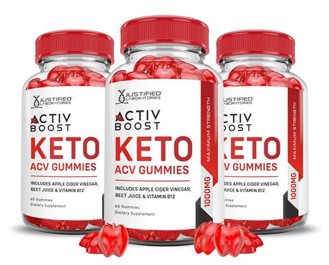 Activ Boost Keto Acv Gummies 1000mg Justified Laboratories