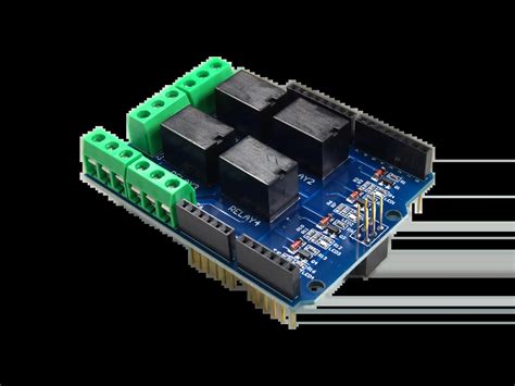 4 Kanal 5v Relay Shield Relais Modul Für Uno R3 Mega 2560