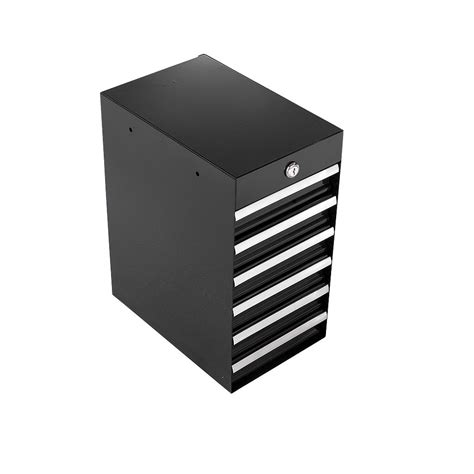 Craftsman 6 Drawer Quiet Glide® Side Chest Black Tools Tool Storage Side Chests