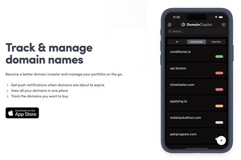 Domain Copilot：在 Iphone 上輕鬆追蹤和管理你的網域名稱 免費資源網路社群