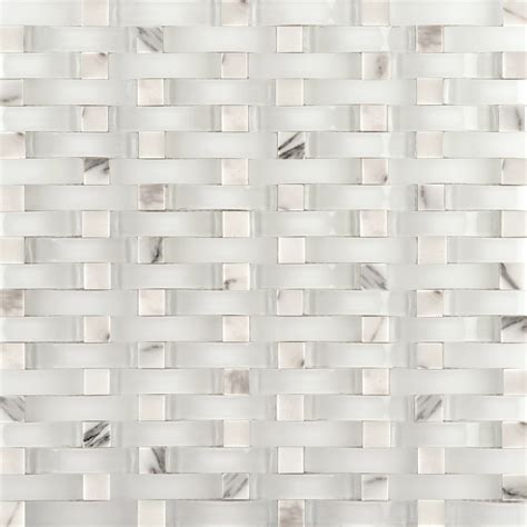 Lucente Glass And Stone Wave Blends™ Glass Wall Tile And Mosaic Tile By