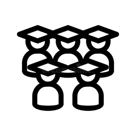 Icono De Estudiante O Logotipo Símbolo De Signo Aislado Ilustración