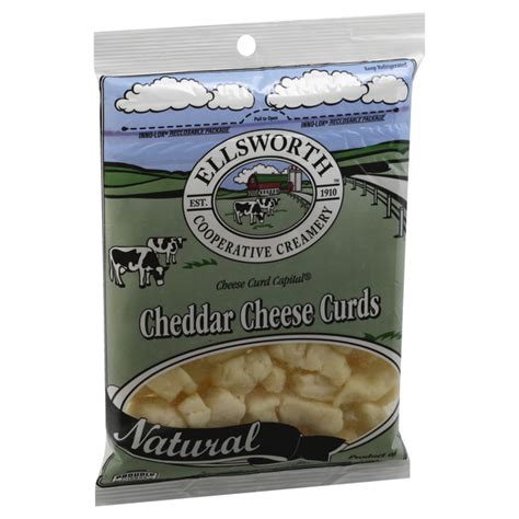 Ellsworth Cheddar Cheese Curds Hy Vee Aisles Online Grocery Shopping