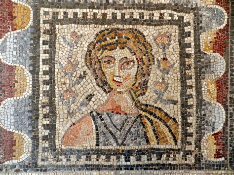 Seeing Eye To Eye Ancient Mosaic Faces And One Of My Own