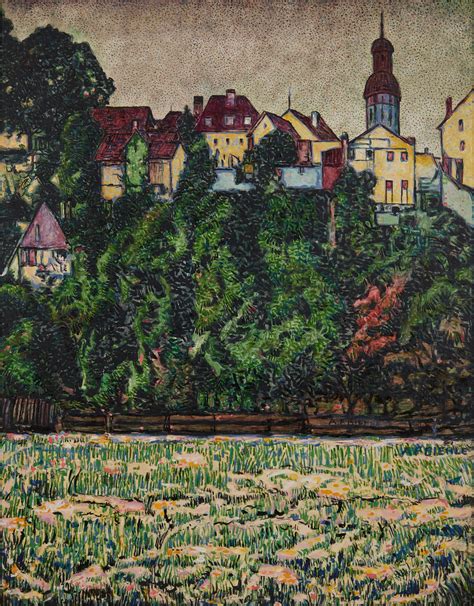 August Biehle Scene In Southern Germany C 1912 Inventory Wolfs