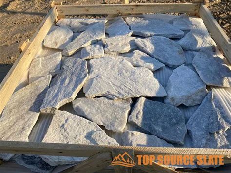 Grey Quartzite Random Loose Wall Claddding Top Source Slate