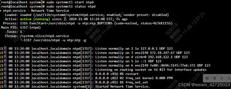 linux 离线搭建ntp服务 步骤具体详细 ！！！ linux离线安装ntp csdn博客