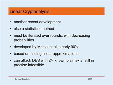 PPT Chapter 3 Block Ciphers And The Data Encryption Standard