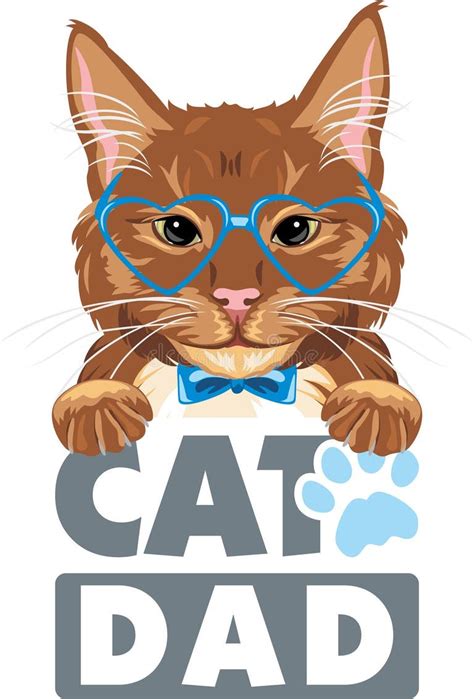 Funny Cat Dad Stock Illustrations 1 235 Funny Cat Dad Stock Illustrations Vectors And Clipart