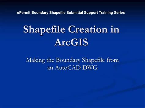 Ppt Shapefile Creation In Arcgis Powerpoint Presentation Free